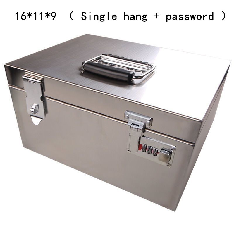 Stainless Steel Piggy Bank Cash Box Cash Box Cash Register Bill Box ...