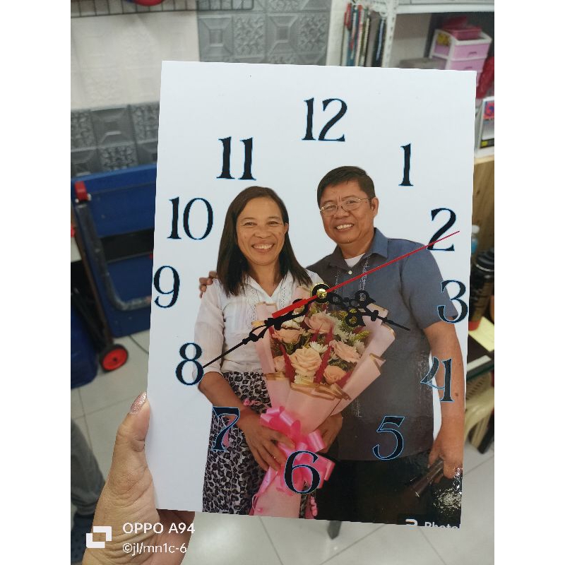 A4 SINTRA WALL CLOCK (CUSTOMIZED ITEMS) | Shopee Philippines