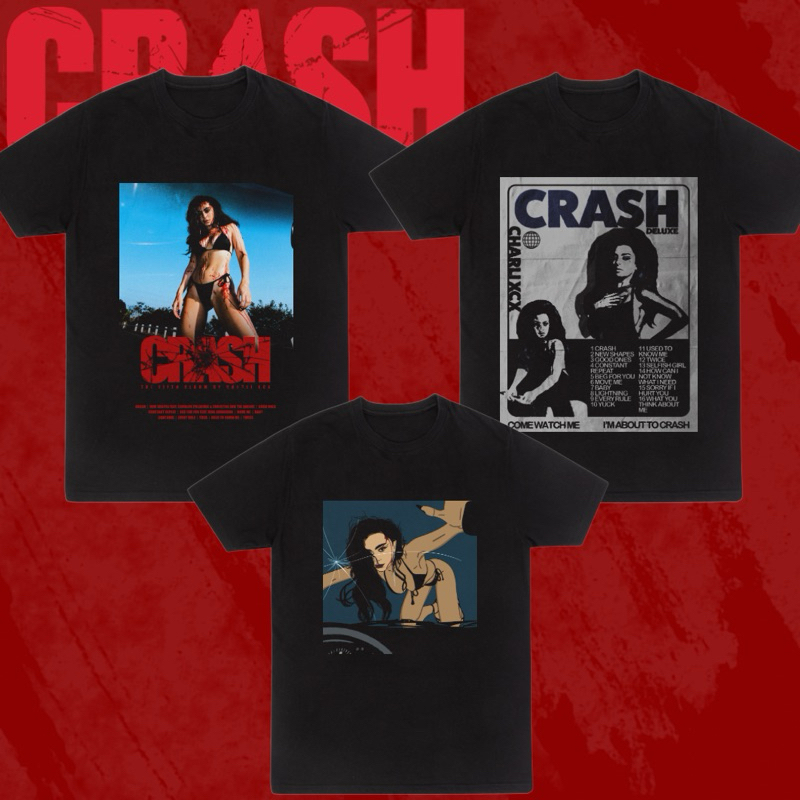 Charli xcx Crash Merch Cotton T-Shirt | Shopee Philippines