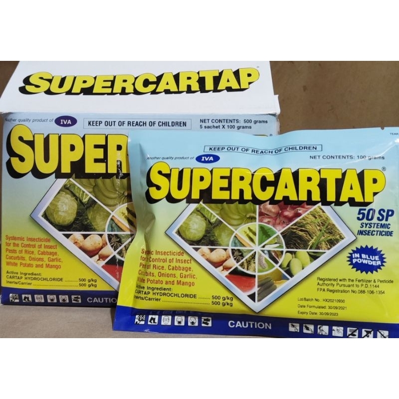 Supercartap 50SP - (SACHET) / Systemic Insecticide / Super Cartap ...
