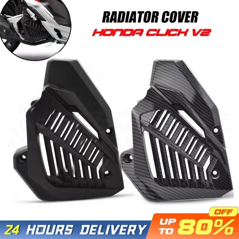 HONDA RADIATOR COVER CLICK V3 CLICK V2 GAME CHANGER RADIATOR COVER FOR ...