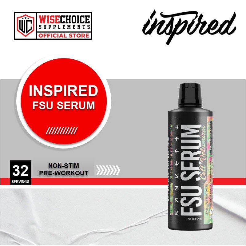 INSPIRED FSU SERUM 32 SERVINGS NOTE:FLAVOR MAY VARY | Shopee Philippines