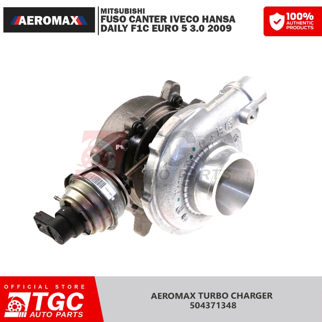 AEROMAX TURBOCHARGER 504371348 Mitsubishi Fuso Canter Iveco Hansa Daily ...