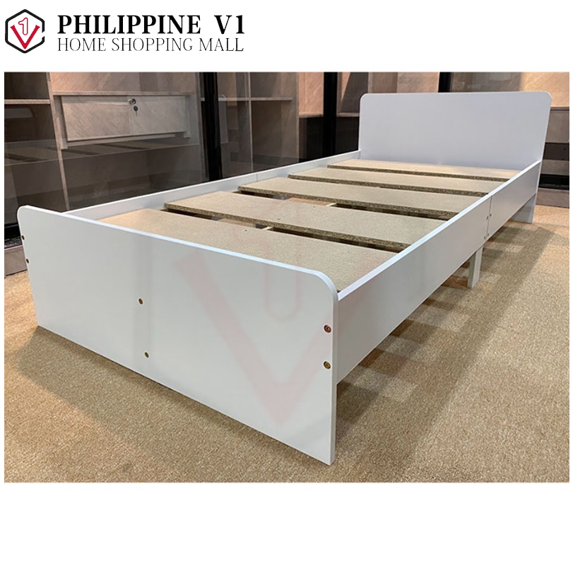 Philippines V1 Comfort Home Wooden Single Bed Frame with Headboard (2 ...