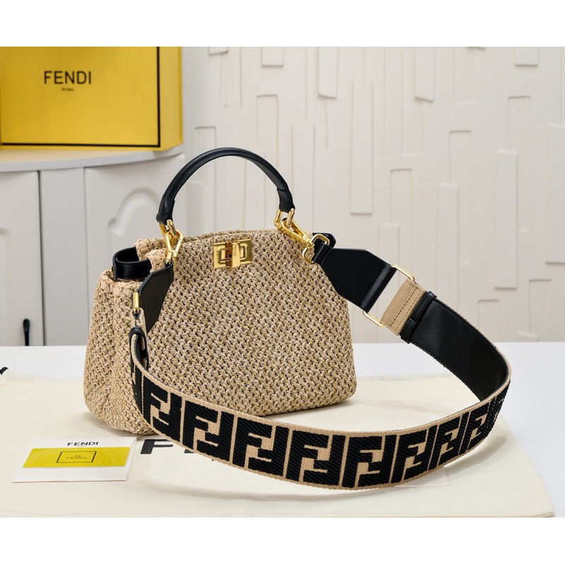 UPGRADED Master Grade | Mini Peekaboo in Trimmed Raffia | Shopee ...