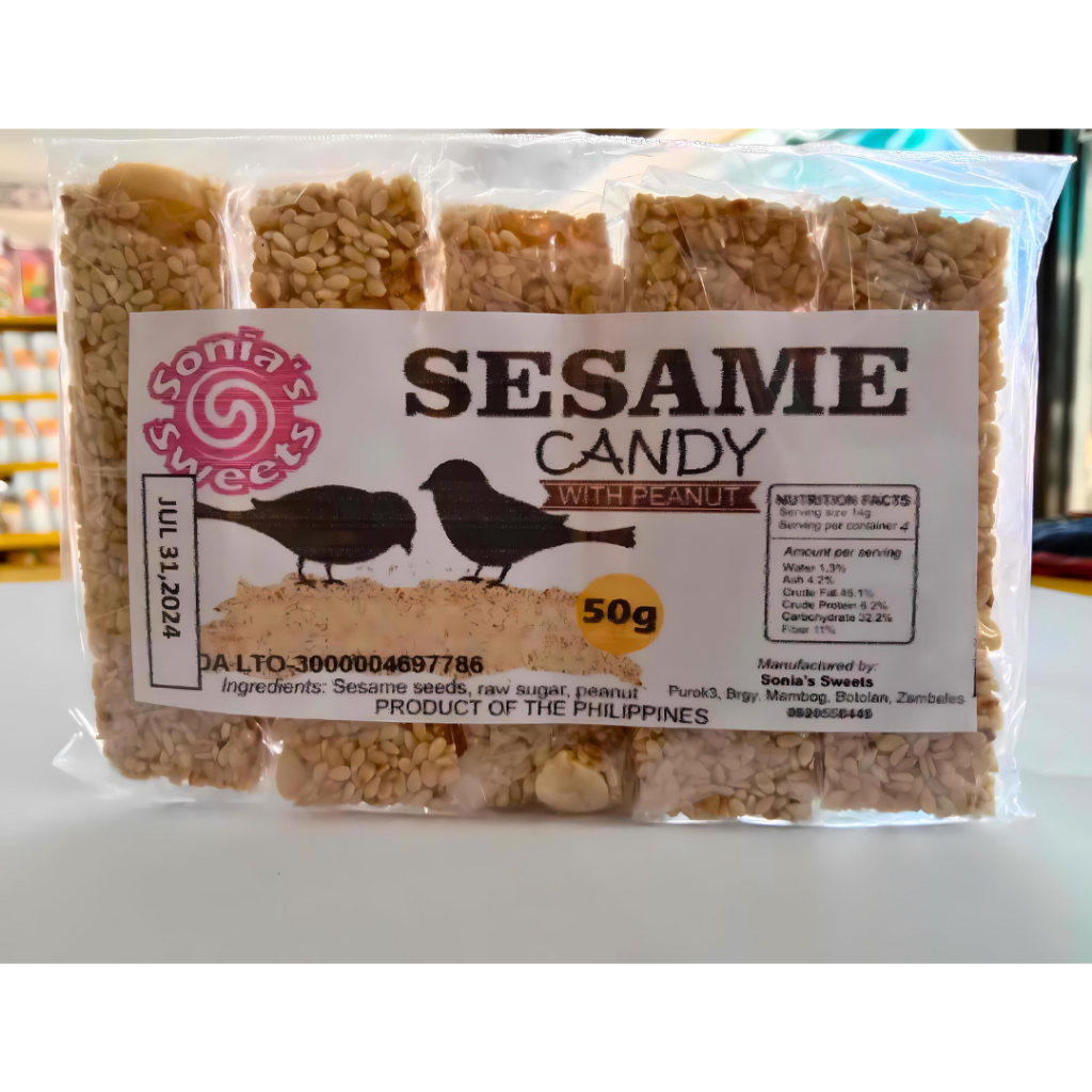 Sesame Candy with Peanut | Shopee Philippines