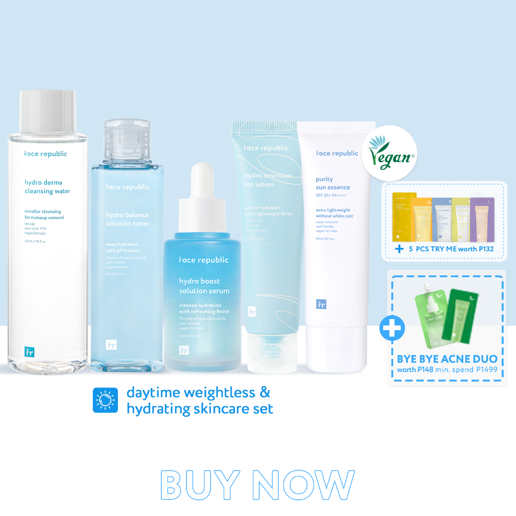 Face Republic Hydro Line Skincare Set - For Hydration | Shopee Philippines