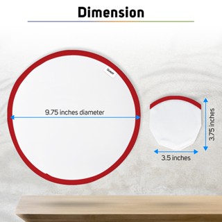 Quaff Foldable Round Fan with Rim Color Printable Pocket Fan | Shopee ...