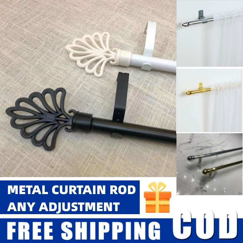 Extendable Adjustable Spiral Modern Curtain Rod 100-200cm/150-300cm ...