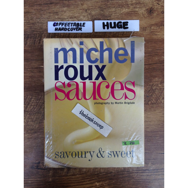 Sauces Savoury and Sweet by Michael Roux cookbok recipe | Shopee Philippines