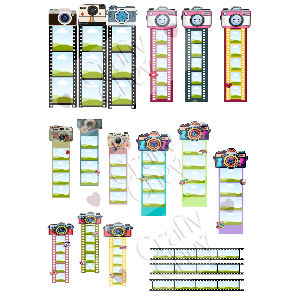 FILM STRIP / PHOTO STRIPS CUSTOMIZED/PERSONALIZED (min of 4pcs order ...