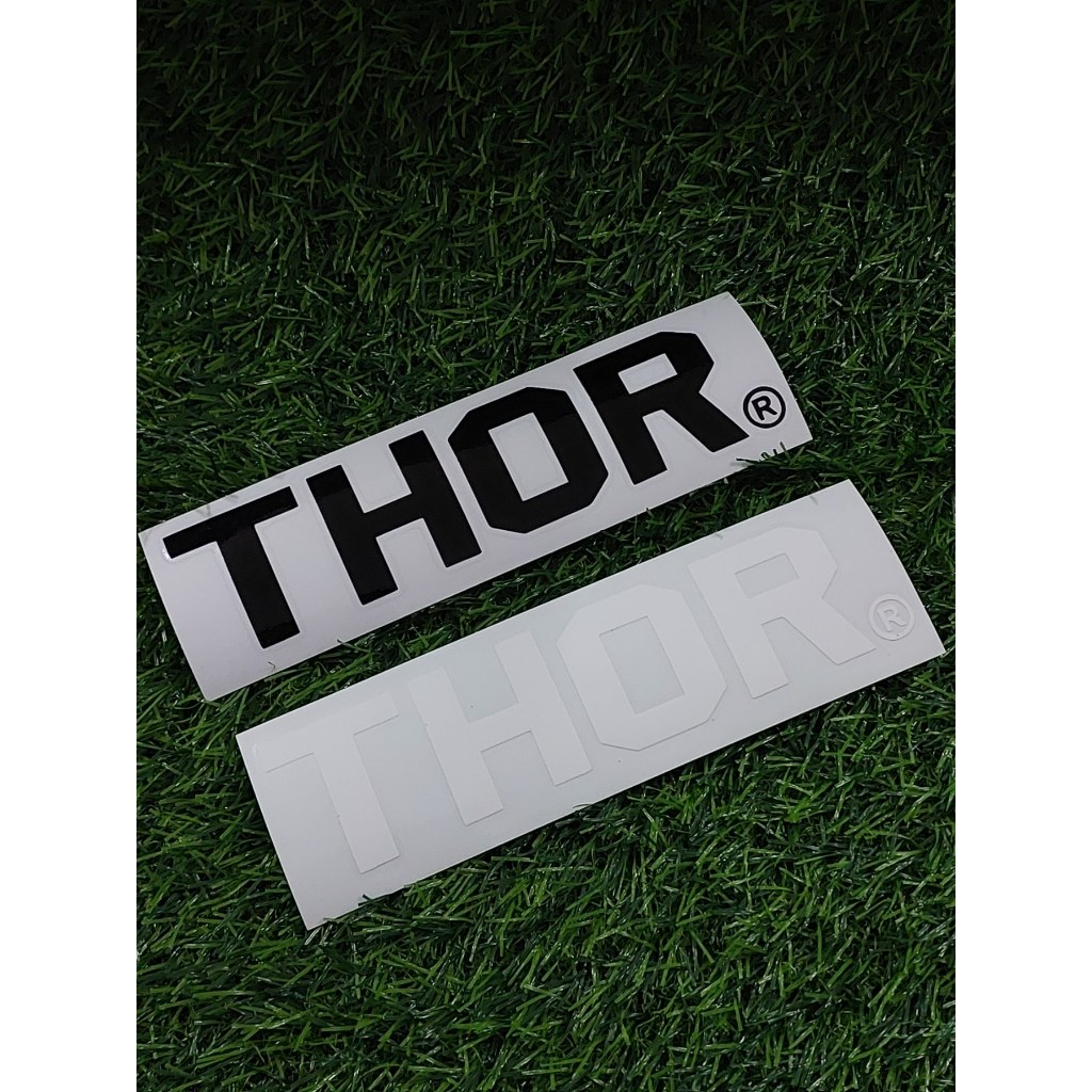 THOR Vinyl White Sticker Decal Waterproof Storage Box Stickers | Shopee ...