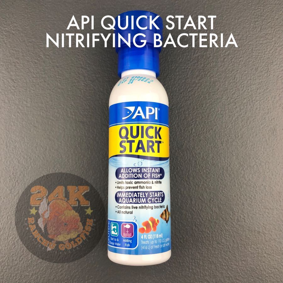 API QUICK START NITRIFYING BACTERIA FOR NATURAL AQUARIUM CYCLE WITH BENEFICIAL BACTERIA 118ML ...