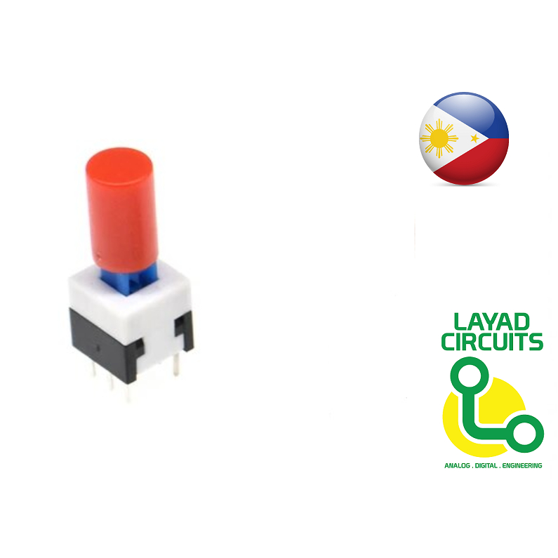 tact button latching tactile switch DPDT 6 pins switch | Shopee Philippines