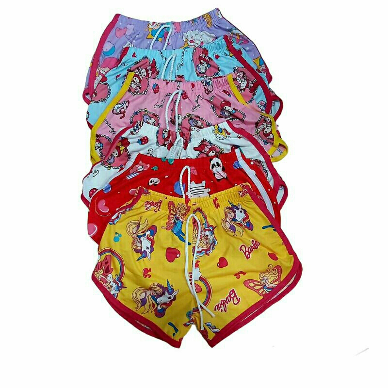 Dolphin short kids can fit 3-5years old (6pcs assorted) | Shopee ...