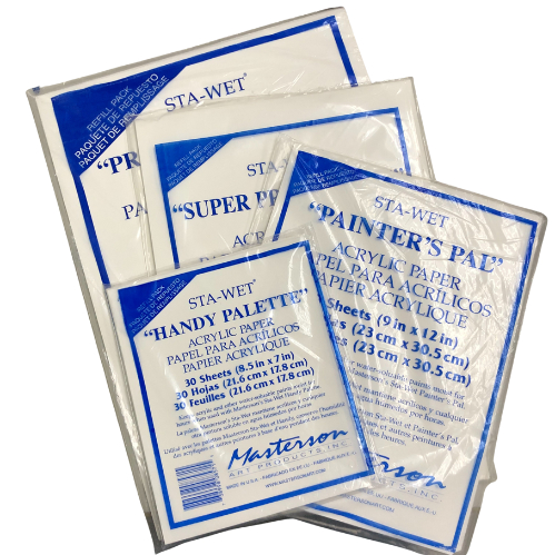 Masterson Sta-Wet Acrylic Paper Refill Pack 30 sheets | Shopee Philippines