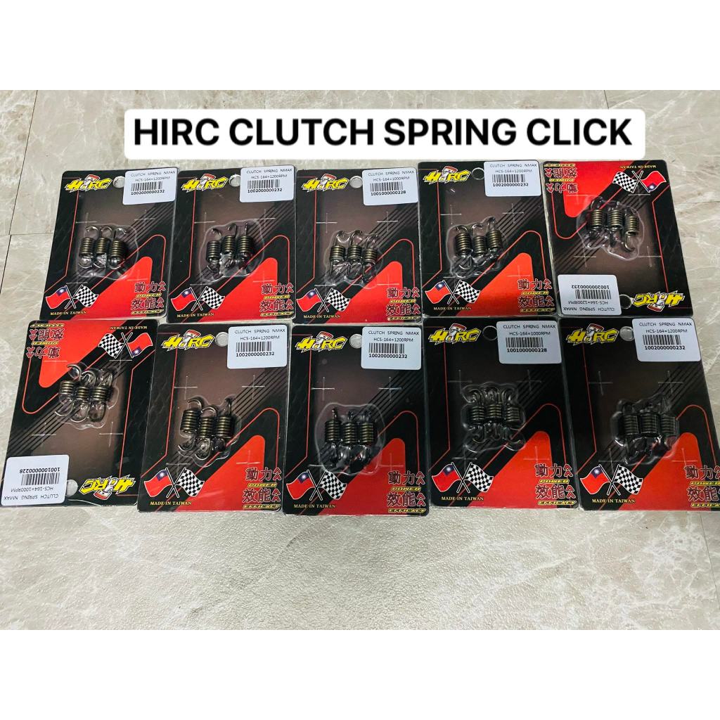 HIRC CLUTCH SPRING for MIO/M3/NMAX/AEROX/CLICK/PCX/ADV (MADE IN TAIWAN ...