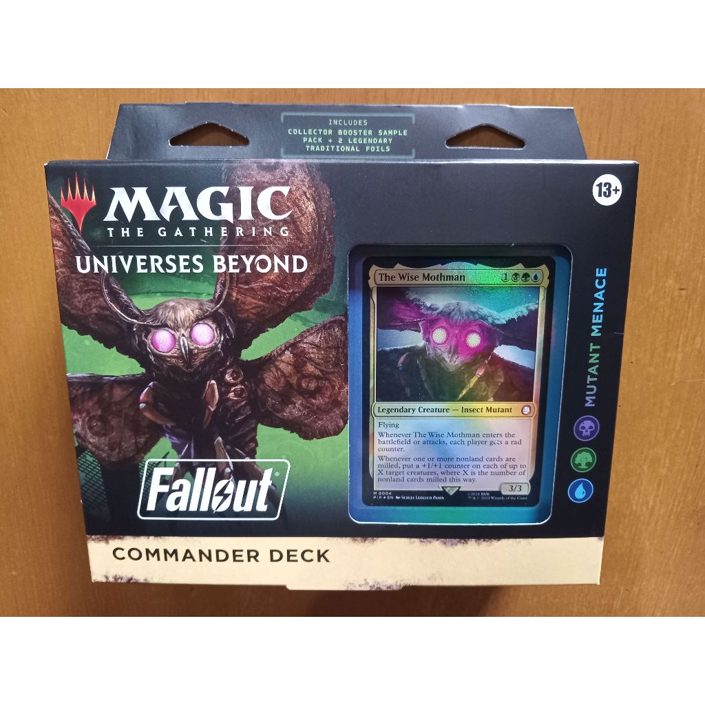 MTG Mutant Menace Fallout Universes Beyond Commander Deck Magic: the ...