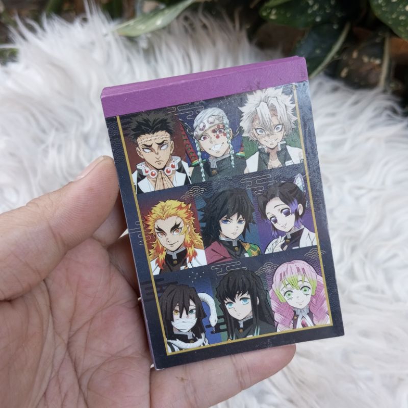 DEMON SLAYER Kimetsu No Yaiba Japan Mini Memo Pad | Shopee Philippines