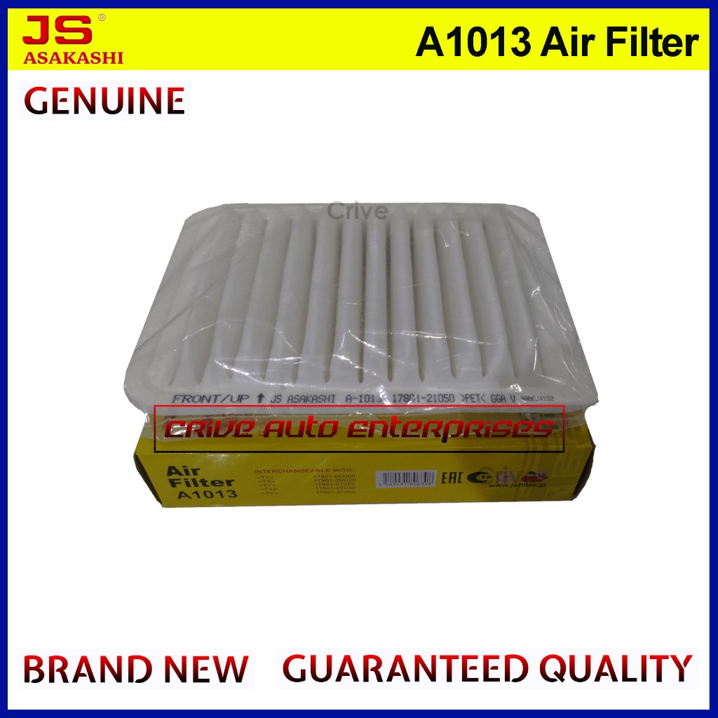 ORIGINAL JS Asakashi A1013 Air Filter (Vic A-1013) | Shopee Philippines