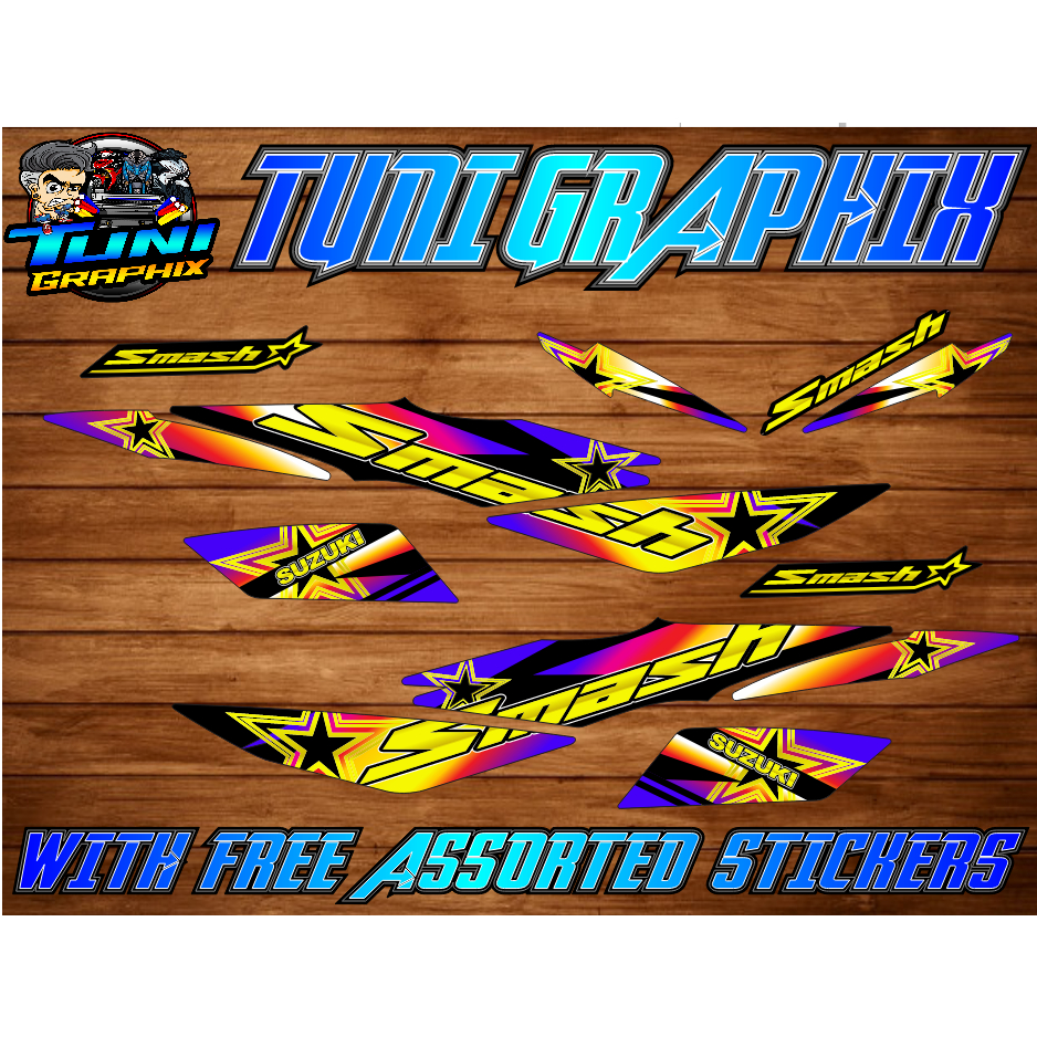 SMASH 115 DECALS STICKER ( LIMITED EDITION ) | Shopee Philippines