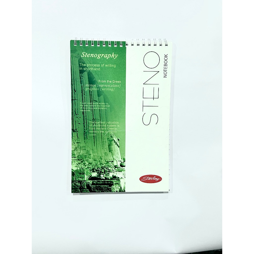 1 Pc Sterling Steno Notebook 60 Leaves 6" x 9" | Shopee Philippines