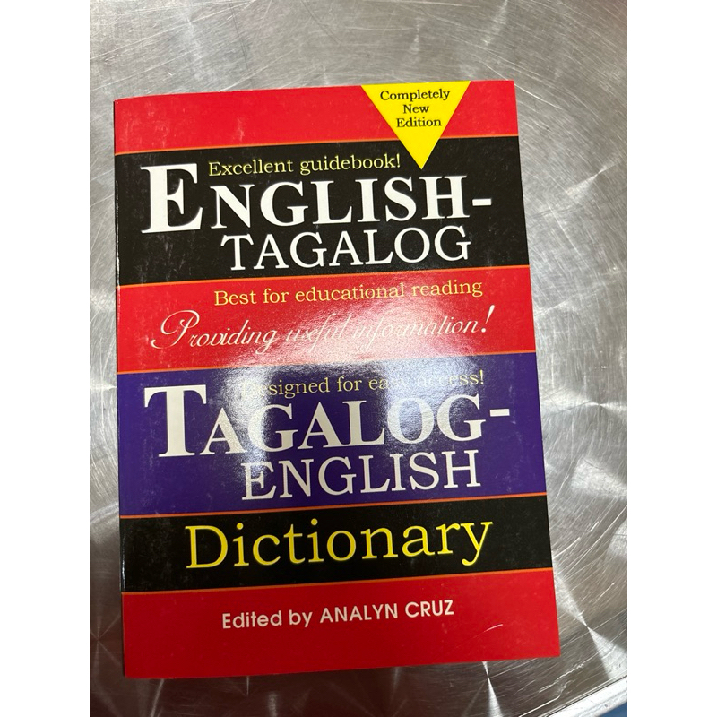 ENGLISH TAGALOG DICTIONARY | Shopee Philippines