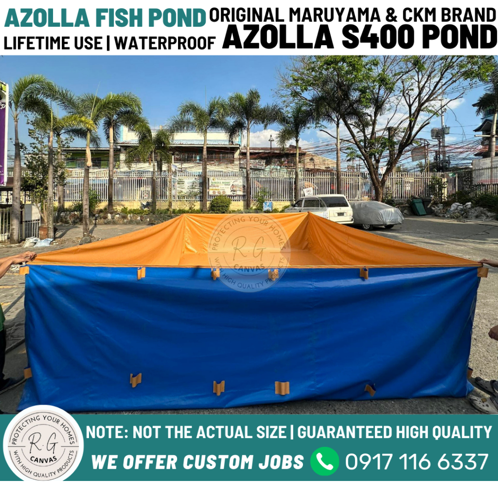 6x12x2ft HEAVY DUTY S400 TRAPOND AZOLLA FISH POND CRAYFISH POND S400 ...