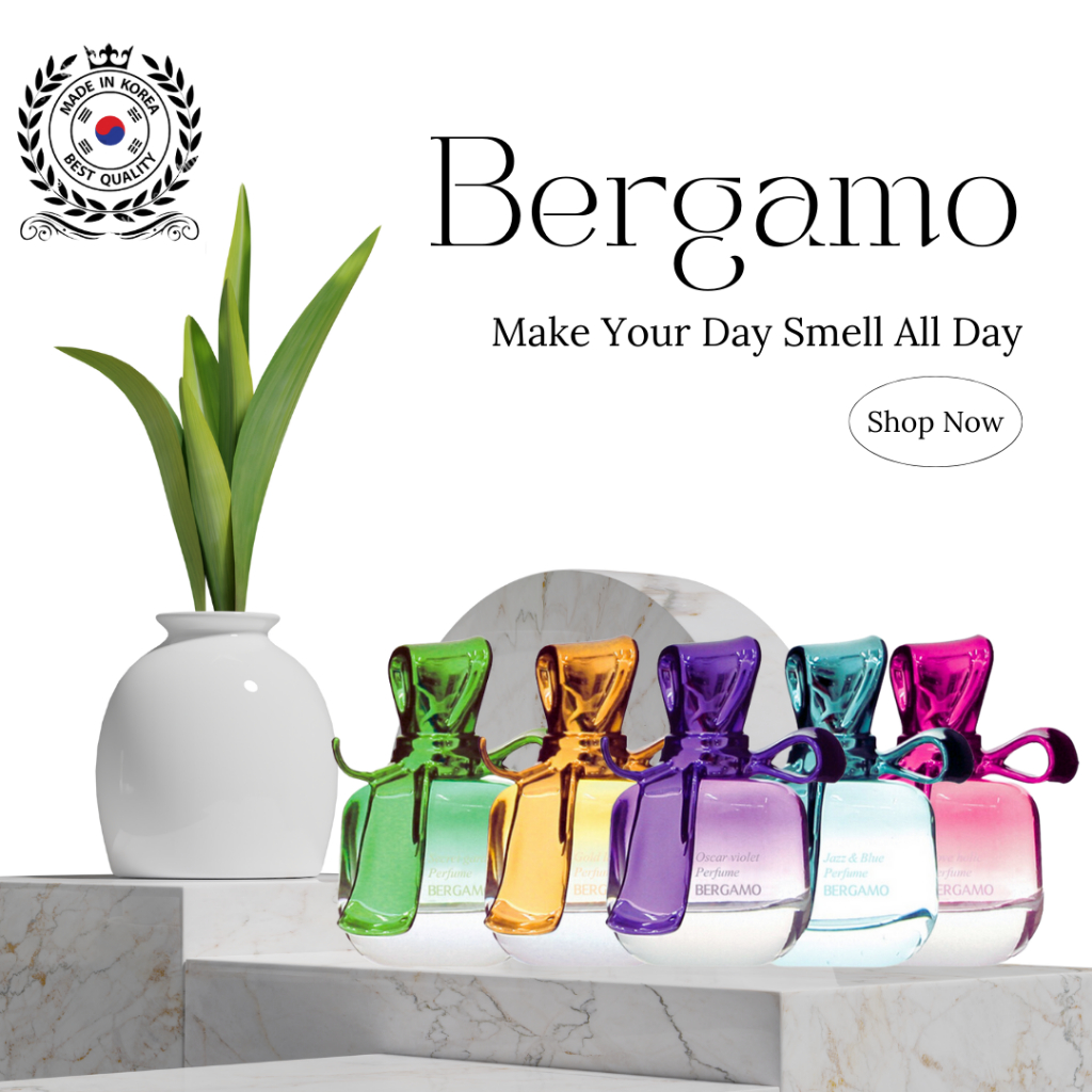 Bergamo Luxury Perfume Natural Holic 30ml Made in Korea Natural Beauty ...