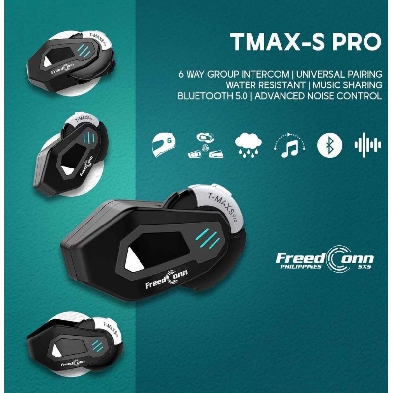 FreedConn Intercom Bluetooth Communication KyPro, Tmax S pro,Tcom VB ...