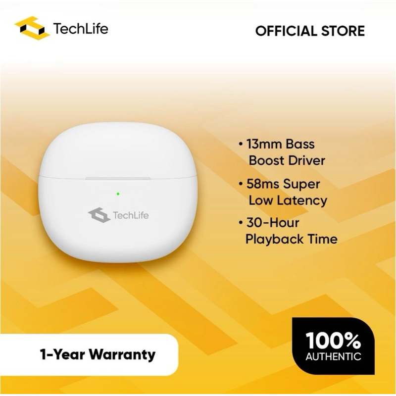 TechLife Wireless Earbuds | Shopee Philippines