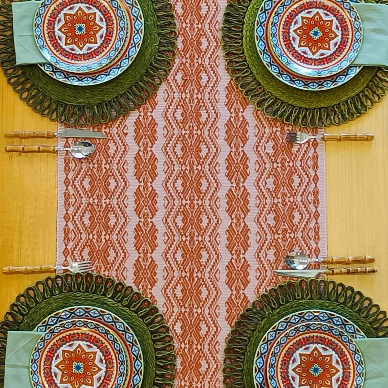 Premium Inabel Pinilian Table Runner - 3yards | Shopee Philippines