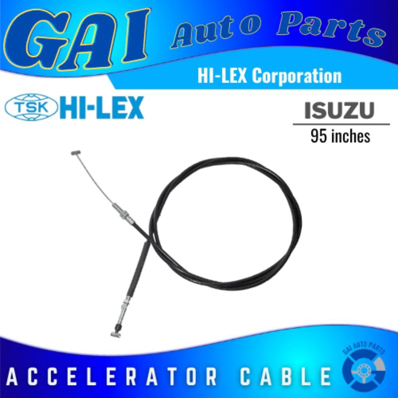 Accelerator Cable 95 inches for ISUZU (TSK Control Cable Assy - HI-LEX ...