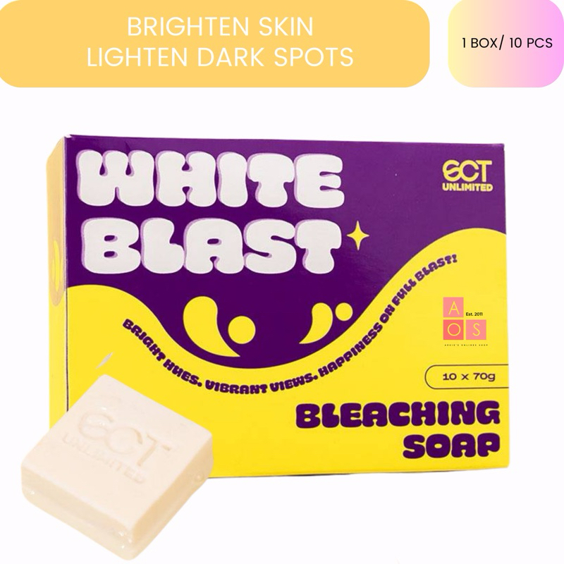 AOS SCT Unlimited White Blast Bleaching Soap (70g) Whitening ...