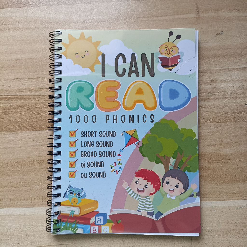 I CAN READ PHONICS 1000 WORDS | Shopee Philippines