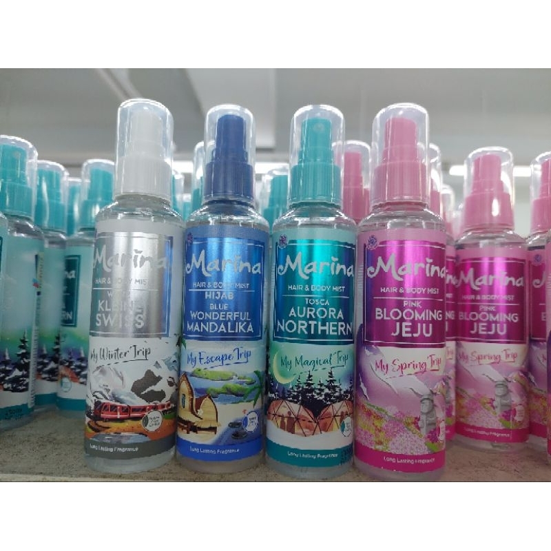 MARINA Hair and Body Mist Cologne 100ml | Shopee Philippines
