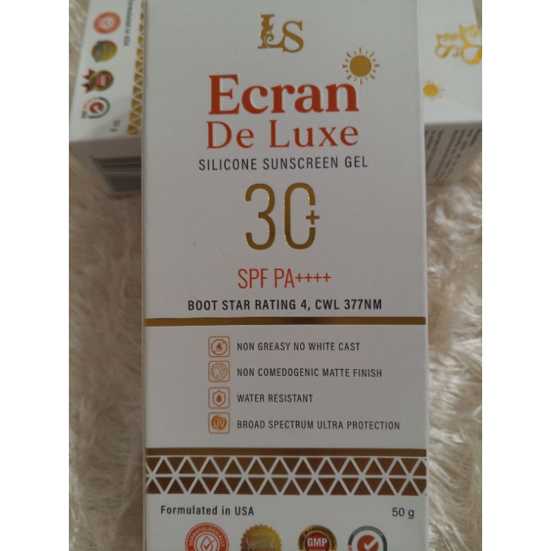 LUXE SKIN ECRAN DE LUXE SUNSCREEN GEL 30 SPF PA+++ 50G | Shopee Philippines