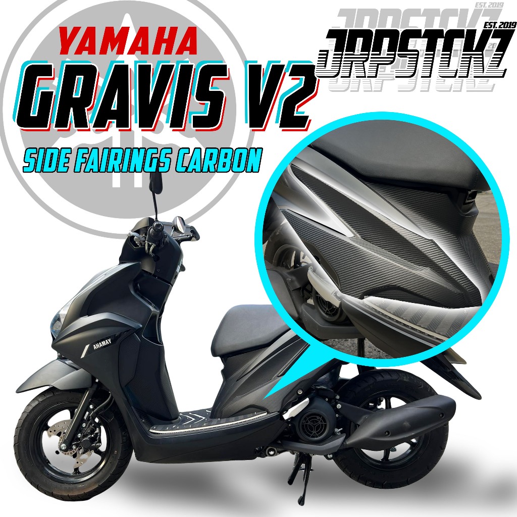 Mio GRAVIS V2 SIDE FAIRINGS Carbon | Ready to Install, Easy to DIY ...
