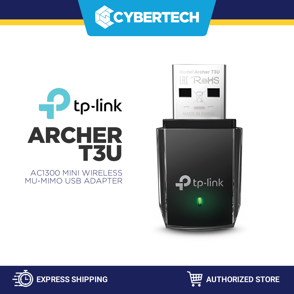 Cybertech TP-Link Archer T3U AC1300 Mini Wireless MU-MIMO USB Adapter ...