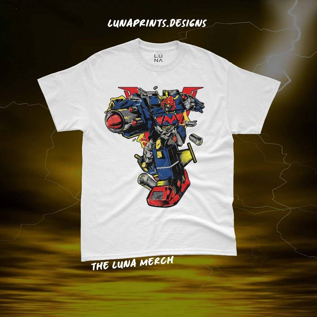 Voltes V ( Voltes 5 / Voltes Five ) Robot Anime Shirt Collection v1 ...