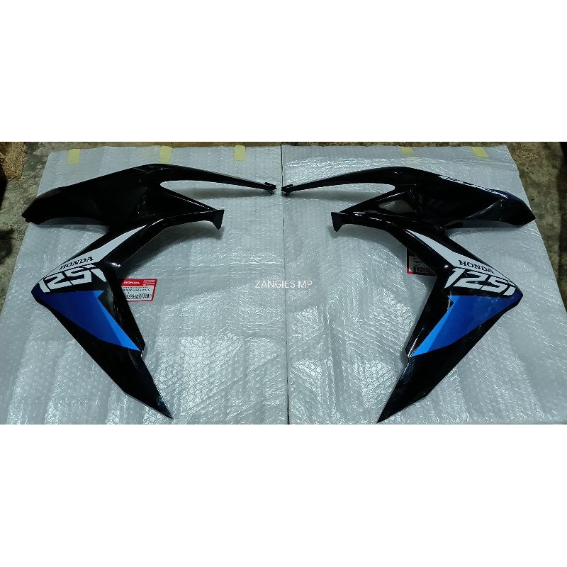 HONDA CLICK 125i V2 GAME CHANGER COVER FRONT SET (PALIKPIK) BLUE/BLACK ...