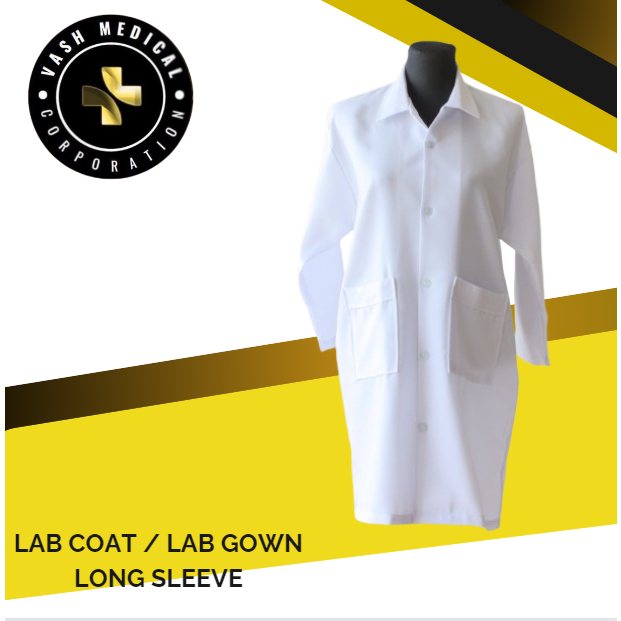LAB COAT / LAB GOWN LONG SLEEVE | Shopee Philippines