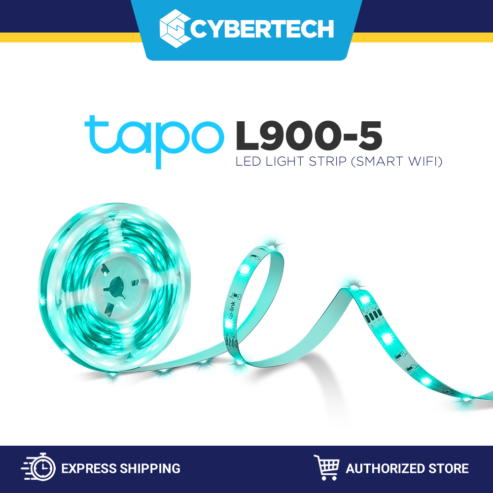 Cybertech TP-Link Tapo L900-5 LED Light Strip (Smart WiFi) | Shopee ...
