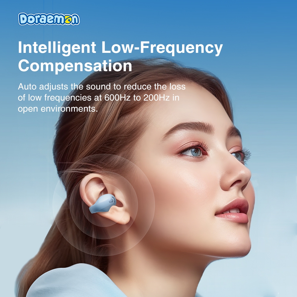 Rock Space Doraemon Sound Earcuffs S TWS Bluetooth Earphones Wireless ...