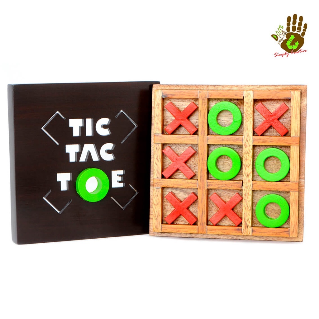 Wooden Tic Tac Toe (Educational , Entertainment) | Shopee Philippines