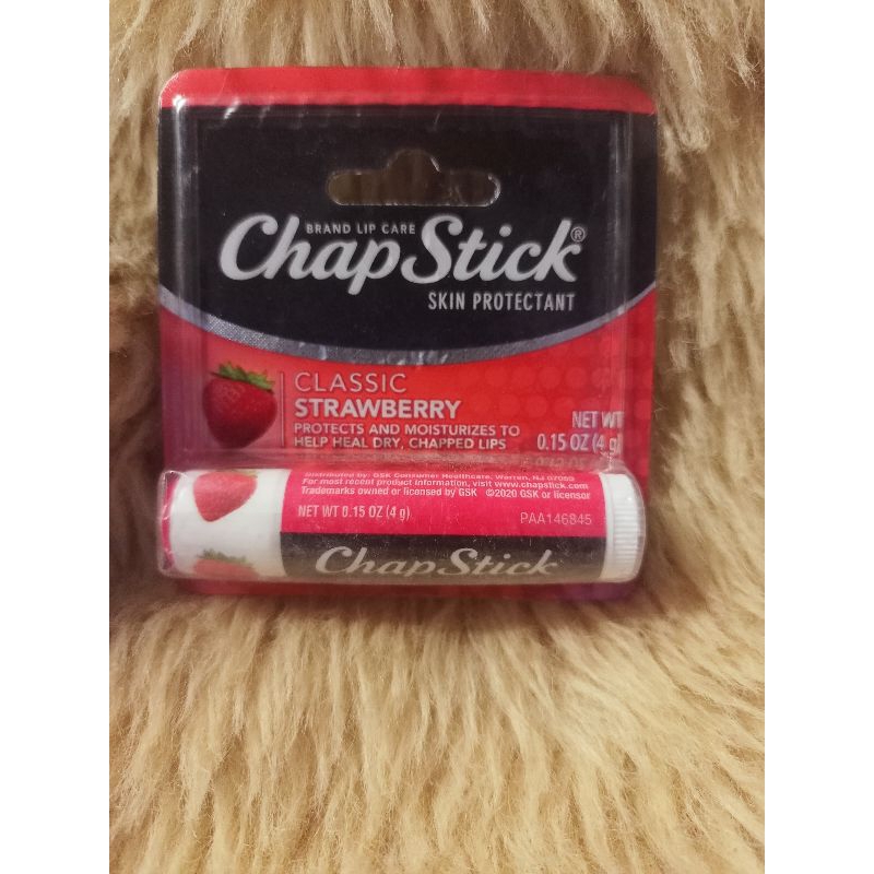 CHAP STICK CLASSIC STRAWBERRY 4G | Shopee Philippines