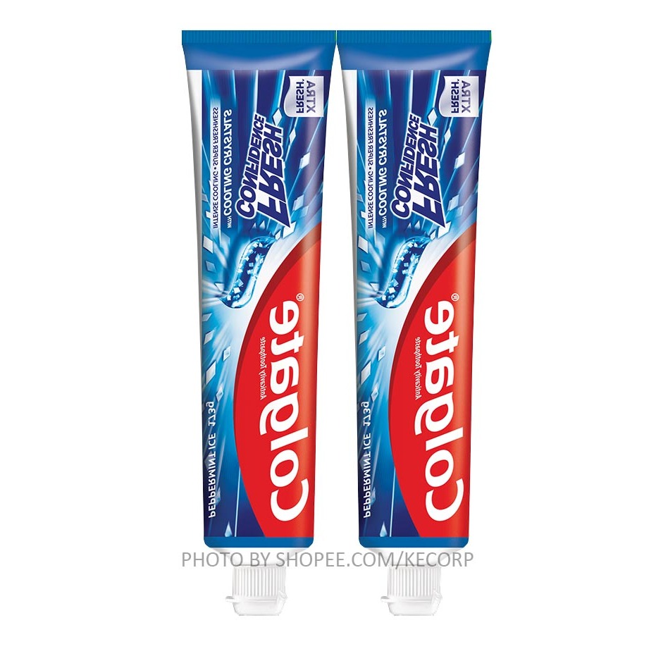 Colgate Gel Toothpaste Twin Pack 2x173 Peppermint Ice with Cooling ...