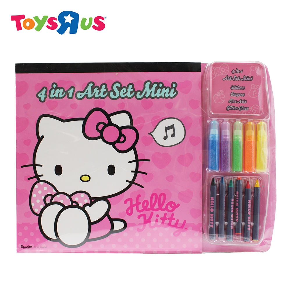 Hello Kitty 4-in-1 Mini Art Set | Shopee Philippines