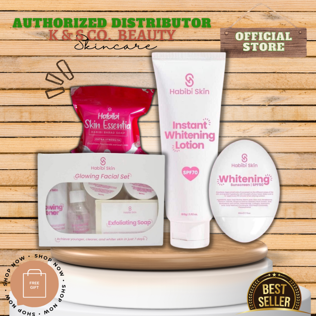 Habibi Skin Essential Soap | Rejuvenating Set | Lotion | Sunscreen ...