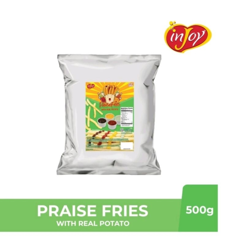 inJoy Praise Fries and Dips / French Fries Mix 500g | Shopee Philippines